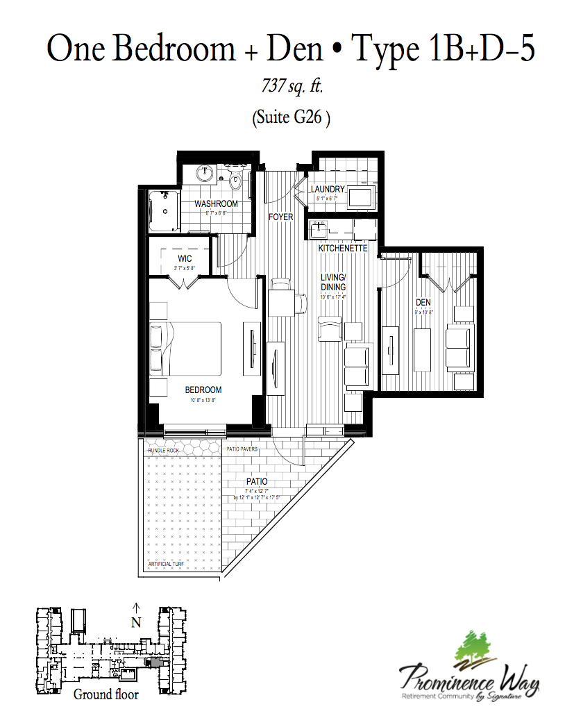 pw-1bdrm+den - Prominence Way